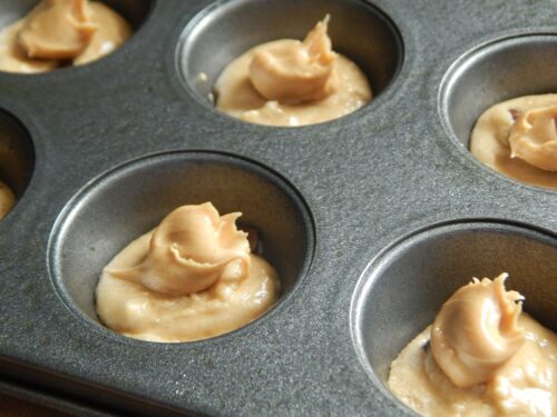 Chocolate chip peanut butter two bite cookies - Drizzle Me Skinny!