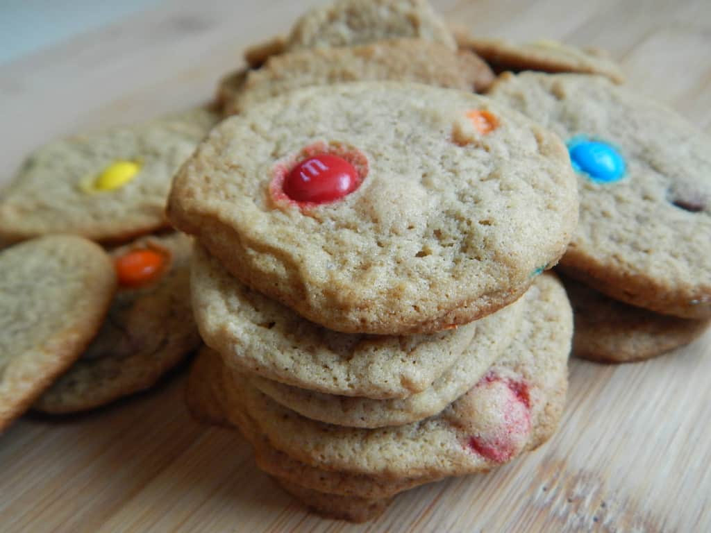 Mini m&m cookies - Drizzle Me Skinny!