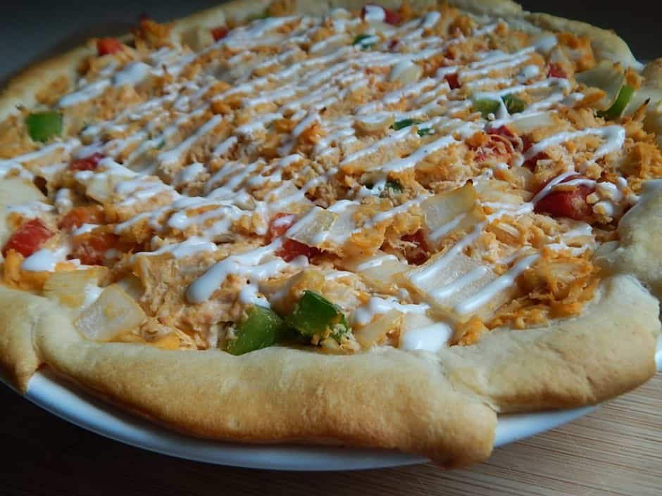 Buffalo chicken pie - Drizzle Me Skinny!
