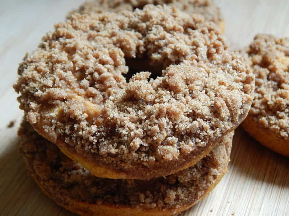 Pumpkin Strudel Donuts - Drizzle Me Skinny!
