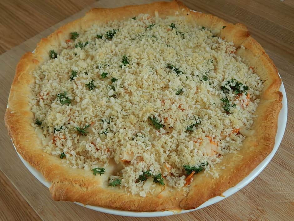 Chicken Parmesan Pie - Drizzle Me Skinny!