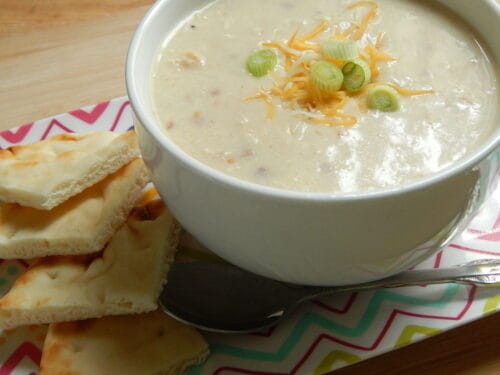 Chicken Alfredo Soup - Drizzle Me Skinny!