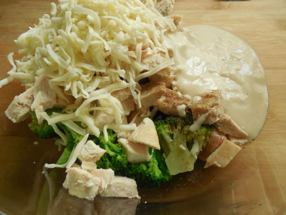 Chicken Alfredo Bubble Up - Drizzle Me Skinny!