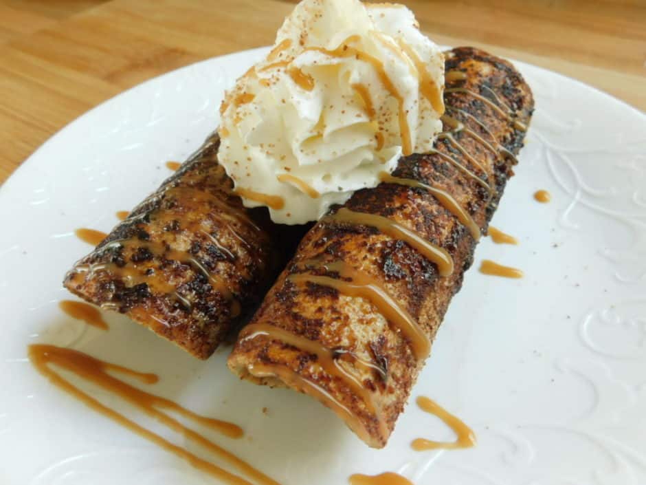 Fried Banana Rolls - Drizzle Me Skinny!