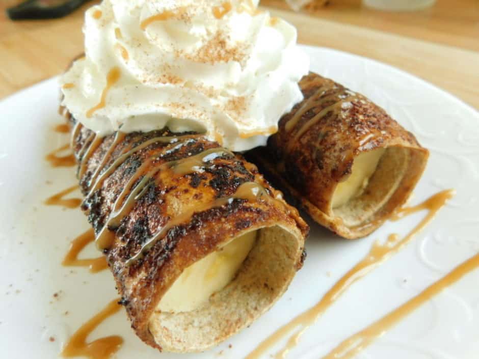 Fried Banana Rolls - Drizzle Me Skinny!