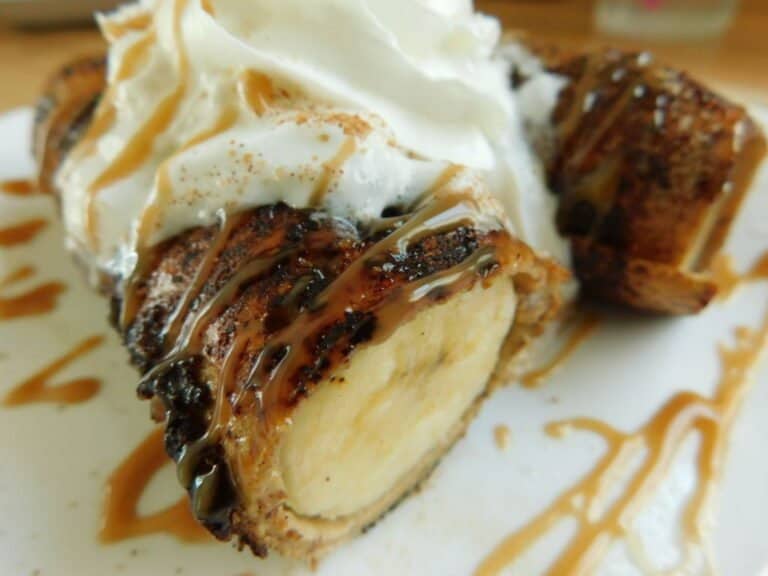 Fried Banana Rolls - Drizzle Me Skinny!