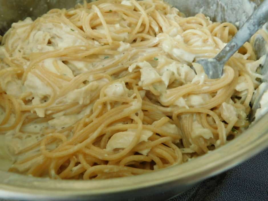 Chicken Bacon Ranch Pasta - Drizzle Me Skinny!