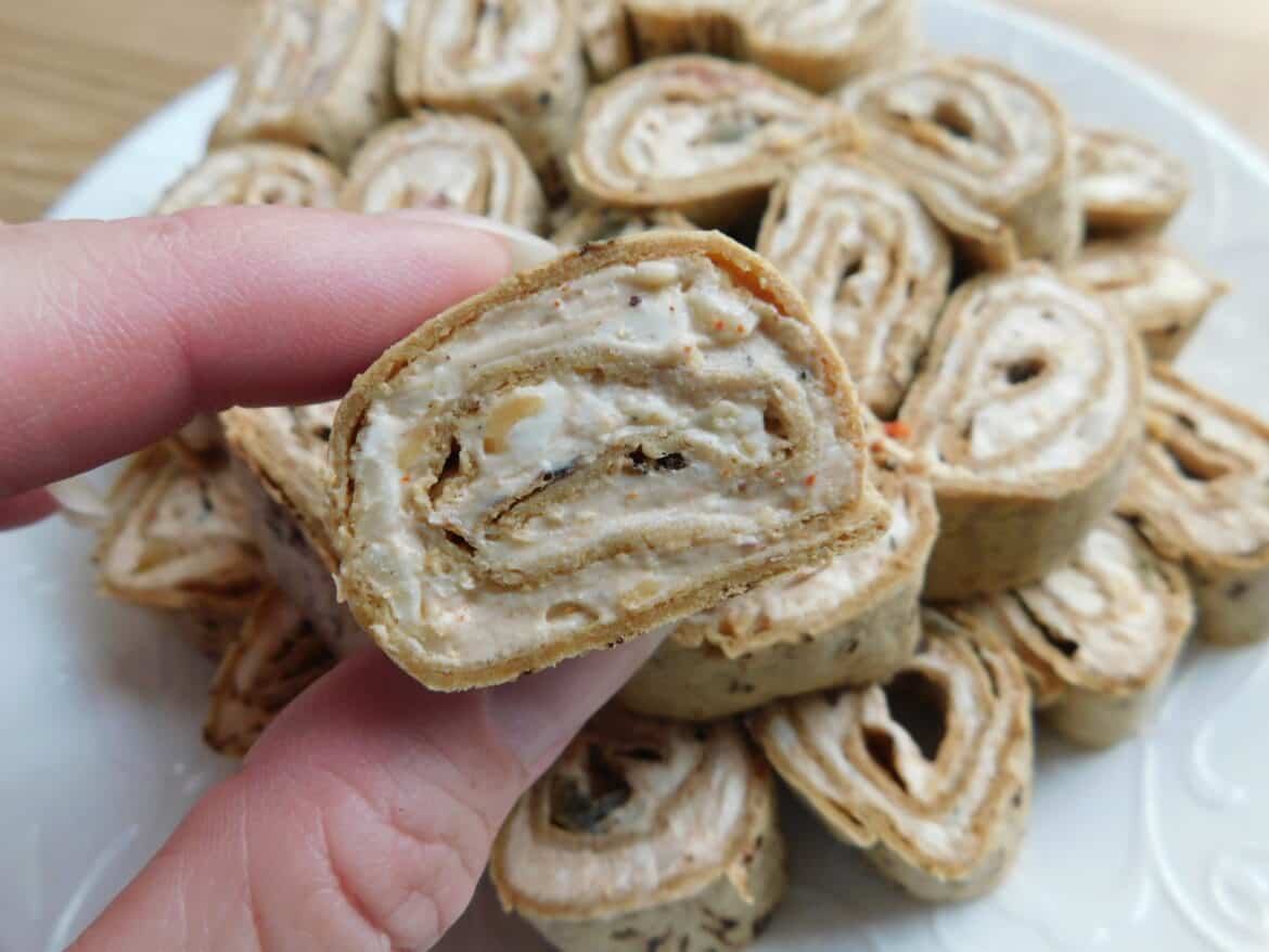 Nacho dip roll ups - Drizzle Me Skinny!