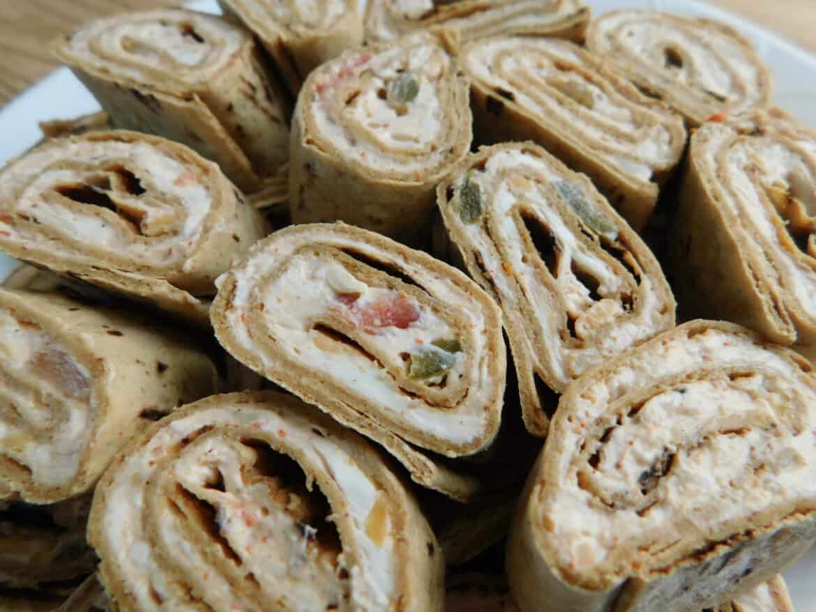Nacho dip roll ups - Drizzle Me Skinny!