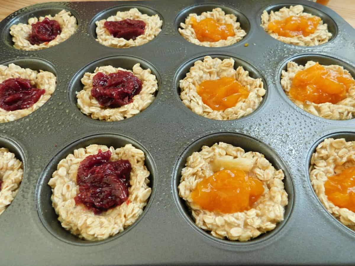 Raspberry Jam Muffins - Drizzle Me Skinny!