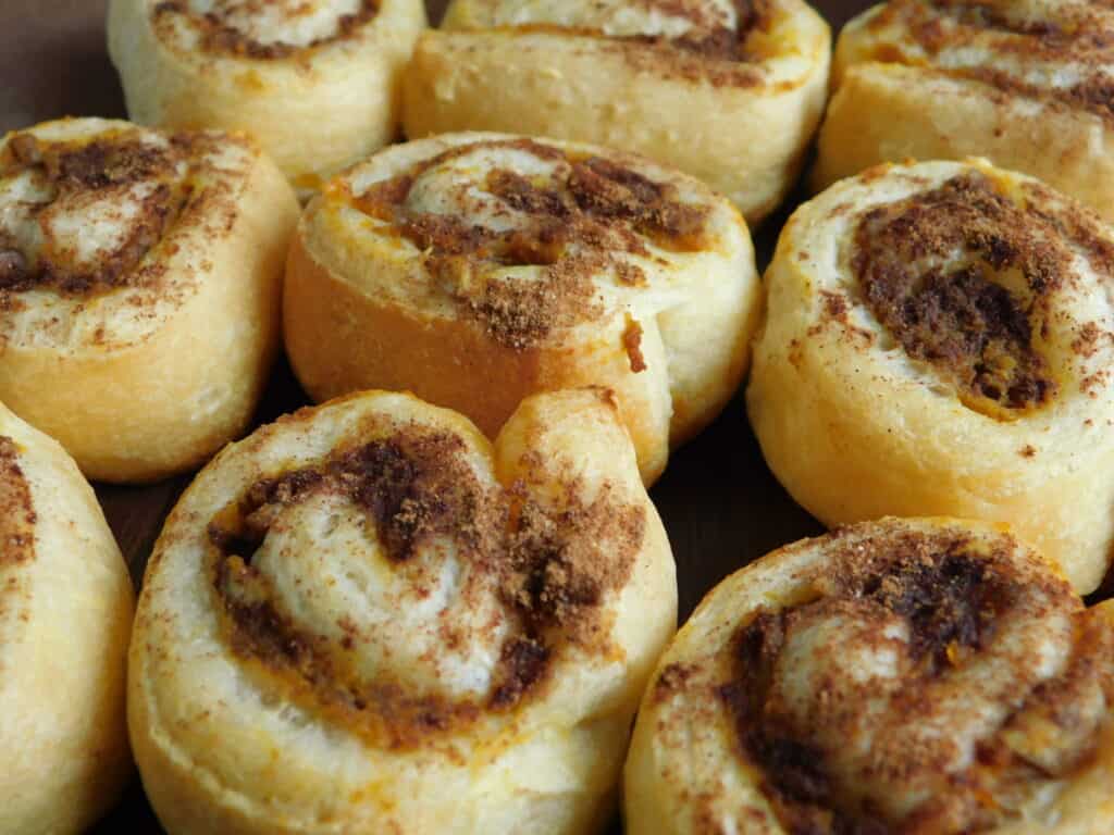 Pumpkin Pecan Pinwheels - Drizzle Me Skinny!