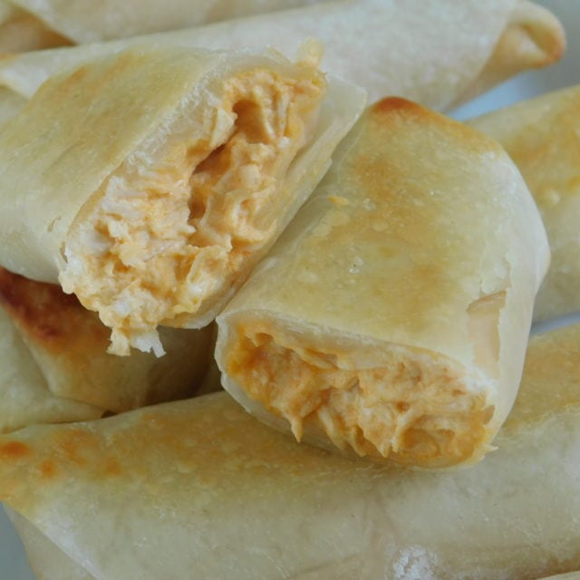 Buffalo Chicken Rolls - Drizzle Me Skinny!