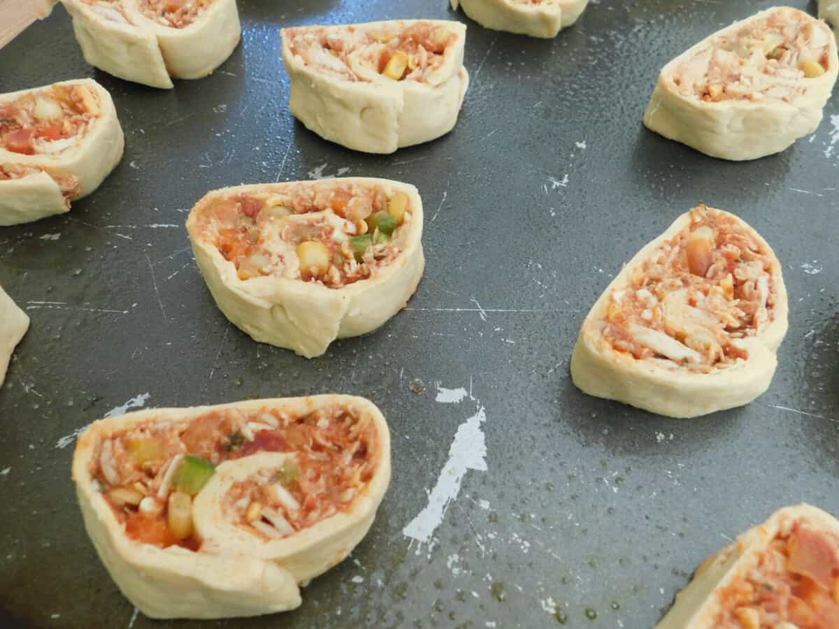 Tex mex pinwheels - Drizzle Me Skinny!