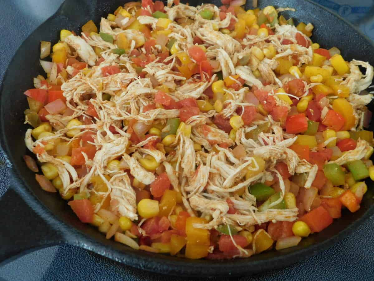 Chicken Frittata (Southwestern Style) - Drizzle Me Skinny!