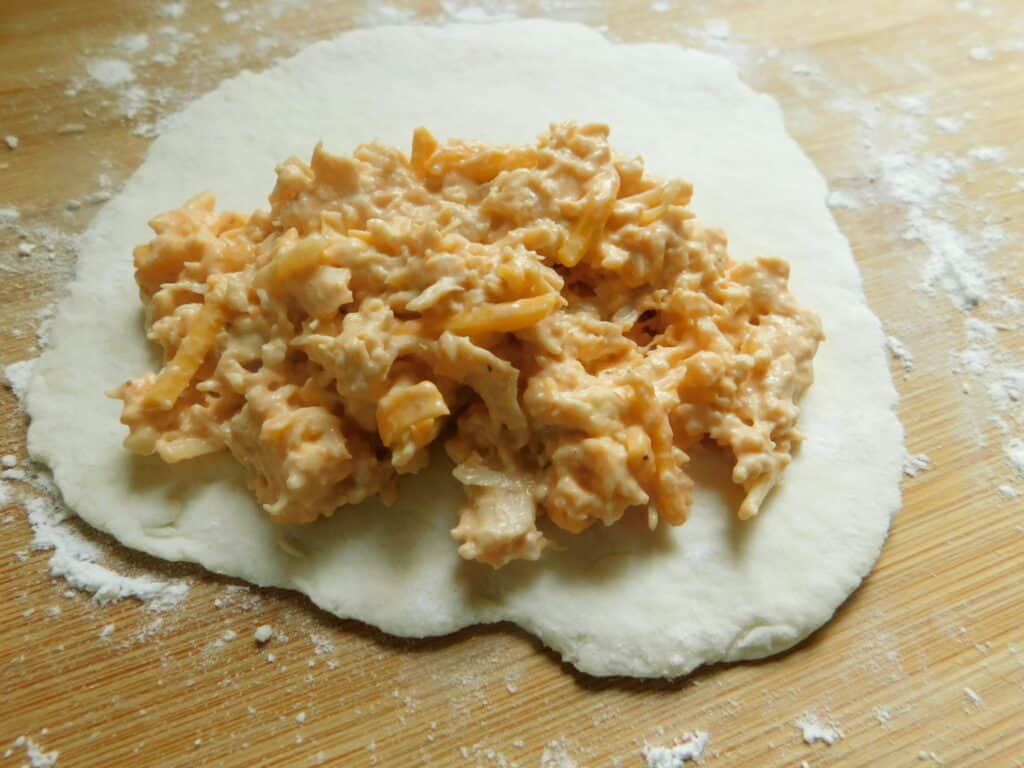 Buffalo Chicken Empanadas - Drizzle Me Skinny!