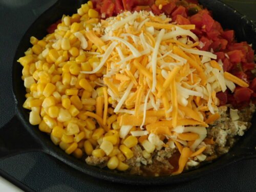 Ground Turkey Cheese Dip - Drizzle Me Skinny!