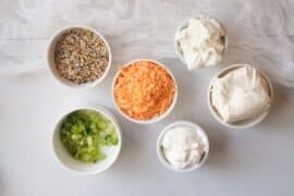 Everything but the bagel cheese ball - Drizzle Me Skinny!