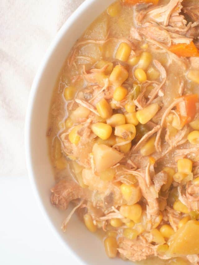 Chicken potato & corn chowder - Drizzle Me Skinny!