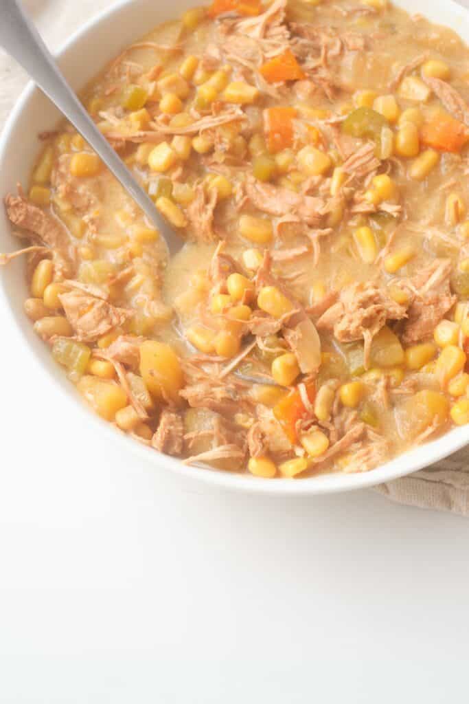 Chicken Potato Corn Chowder, healthy recipes - Drizzle Me Skinny!