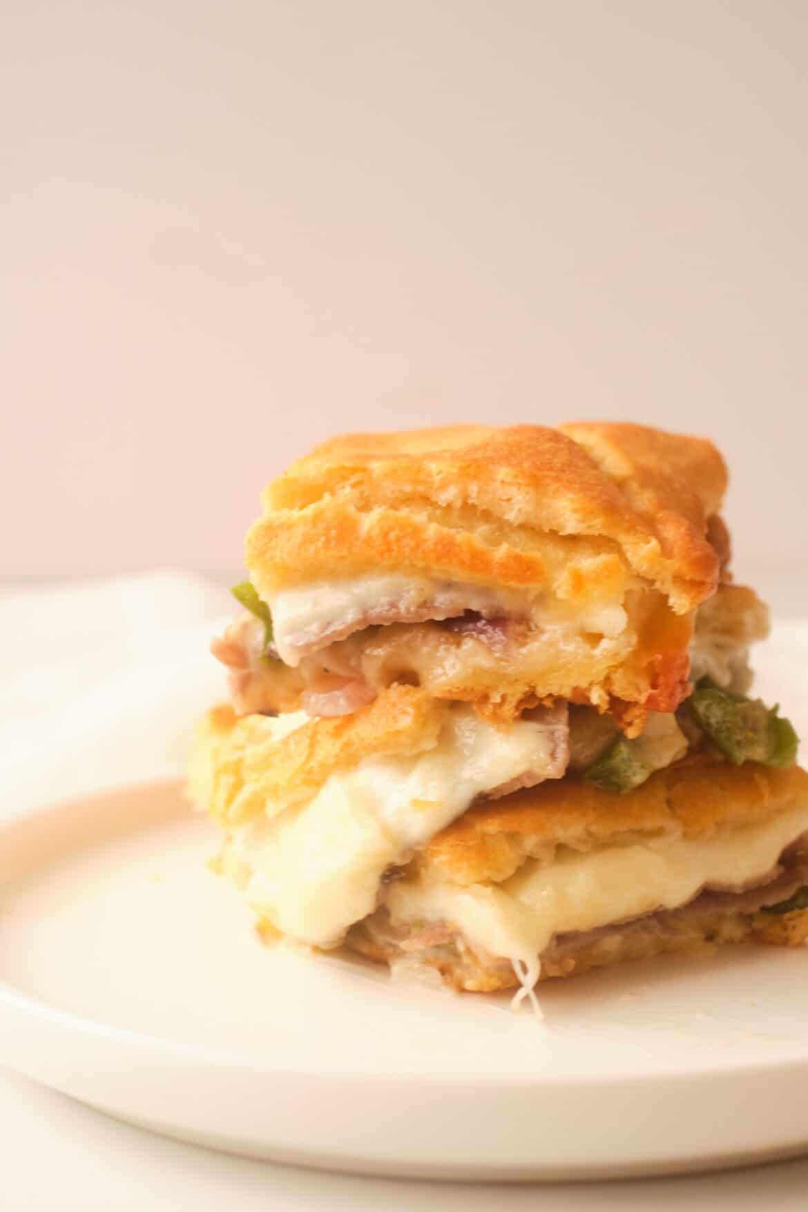 Philly style roast beef squares - Drizzle Me Skinny!