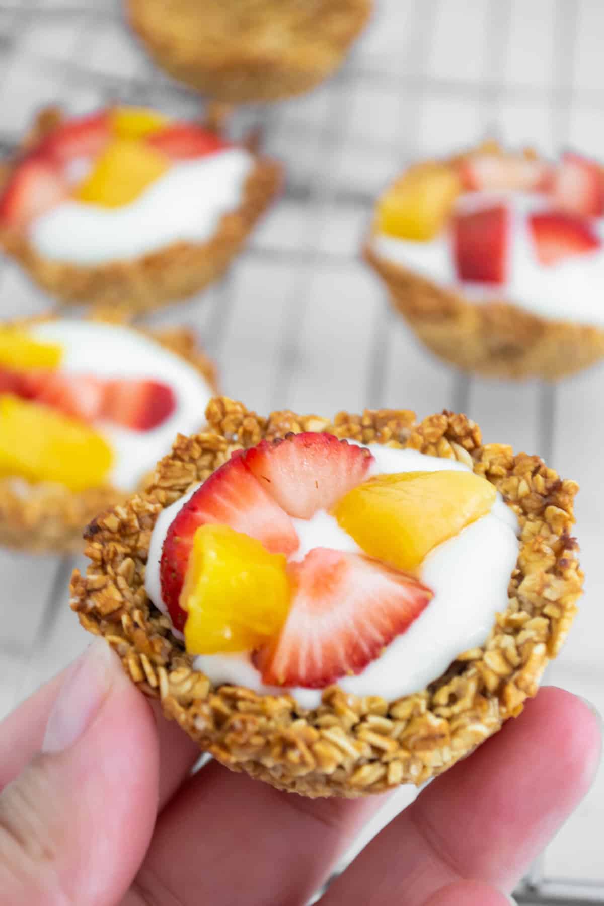 Delightful and Healthy Baked Oatmeal Cups - Drizzle Me Skinny!