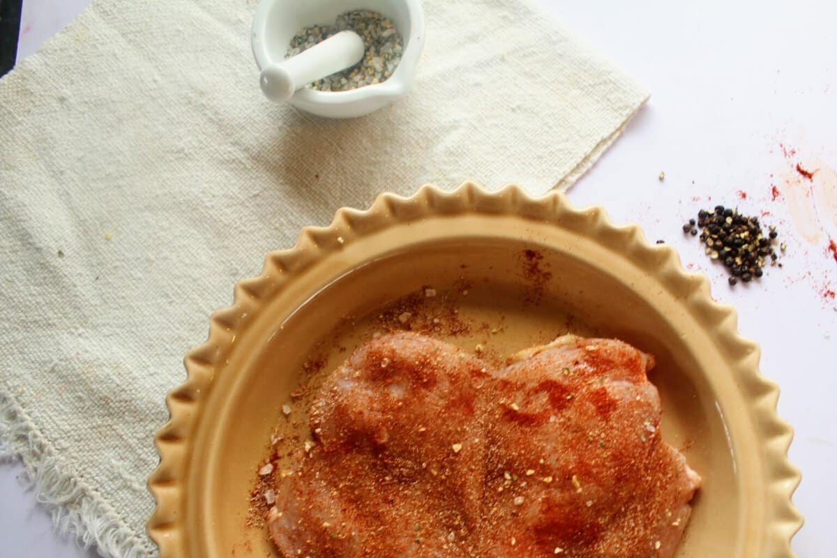 Simple and Quick Blackened Chicken - Drizzle Me Skinny!