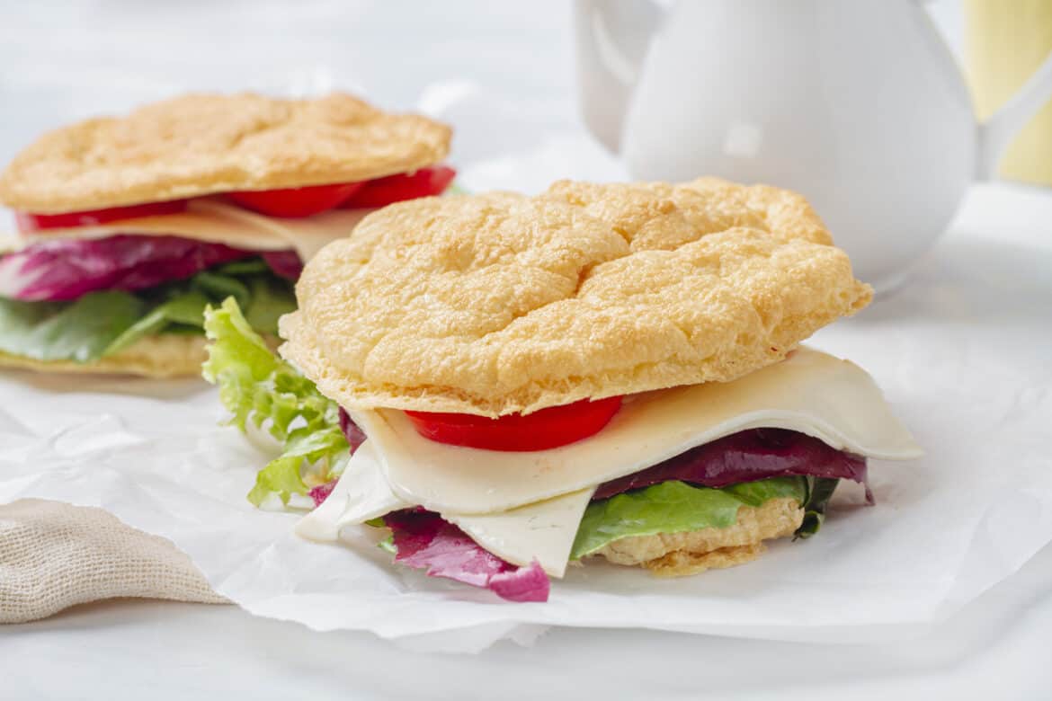 Cloud Bread (Just 3 Ingredients!) - Drizzle Me Skinny!