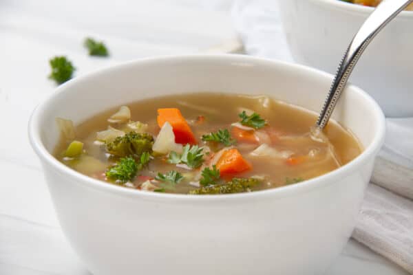 Weight Watchers Vegetable Soup (Zero Points!) - Drizzle Me Skinny!