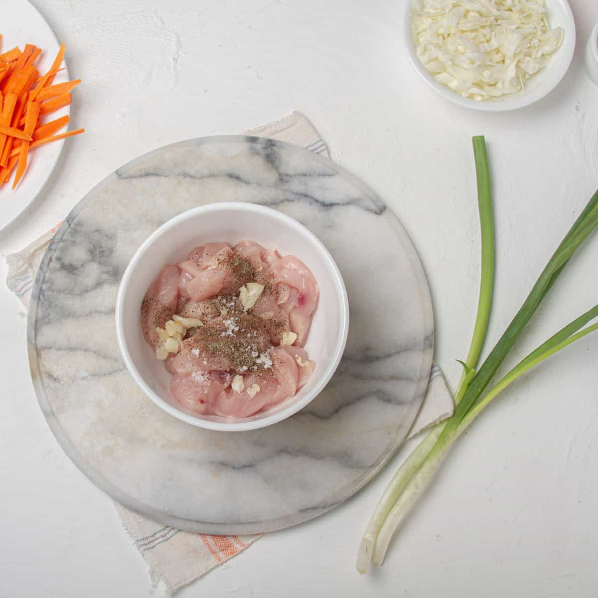 Delicious Pad Woon Sen (Thai Glass Noodles) - Drizzle Me Skinny!