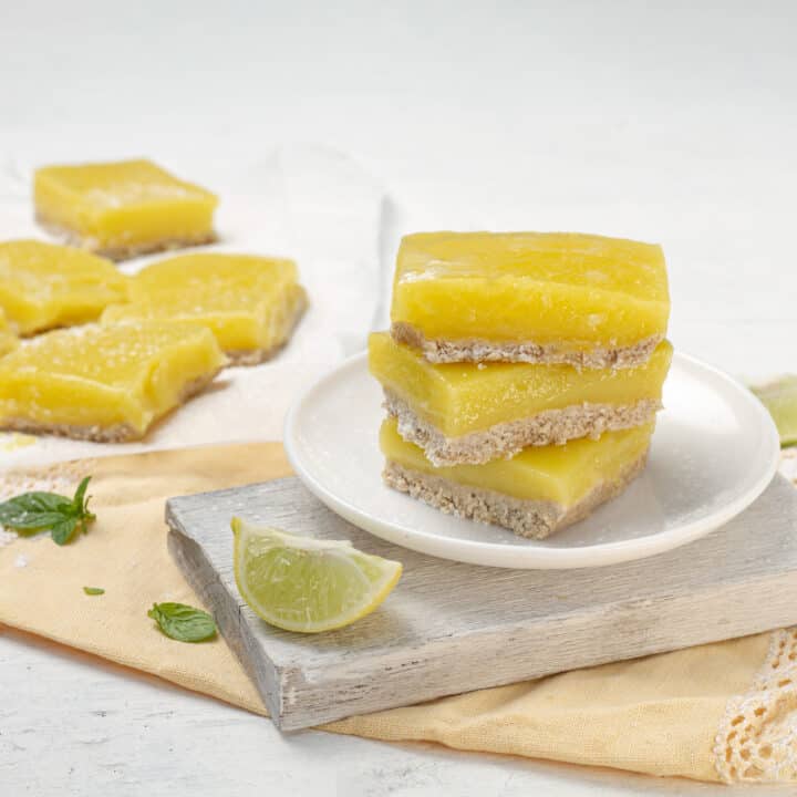 These 3 Point Lemon Bars Will Brighten Any Day - Drizzle Me Skinny!