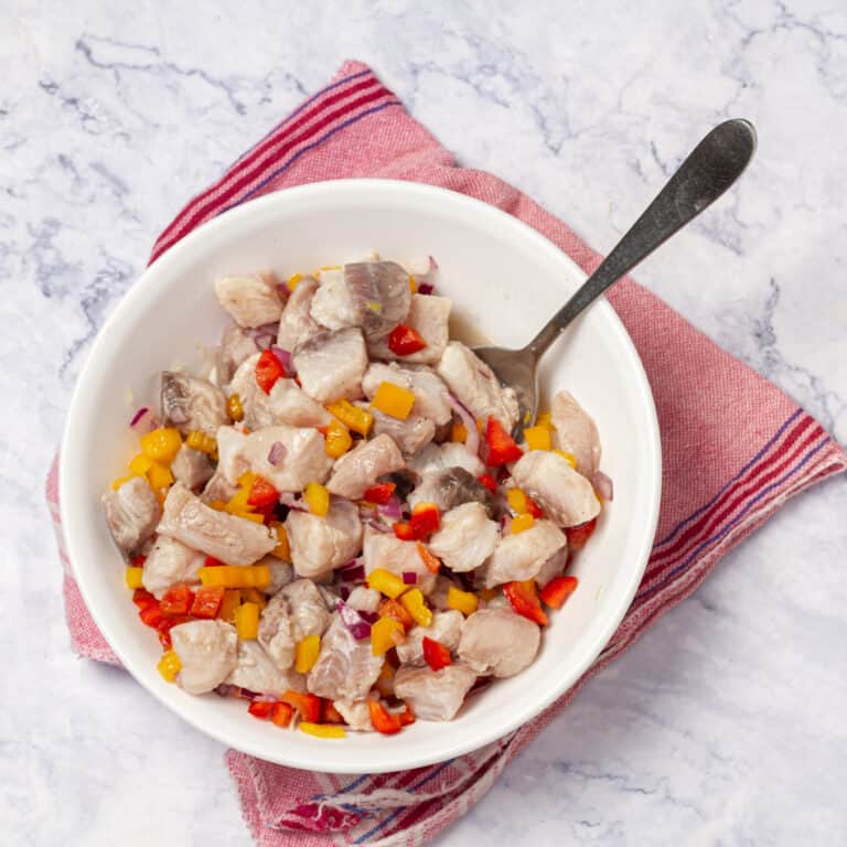 This Simple Ceviche Is Perfect For Weight Watchers (Zero Points!) - Drizzle Me Skinny!