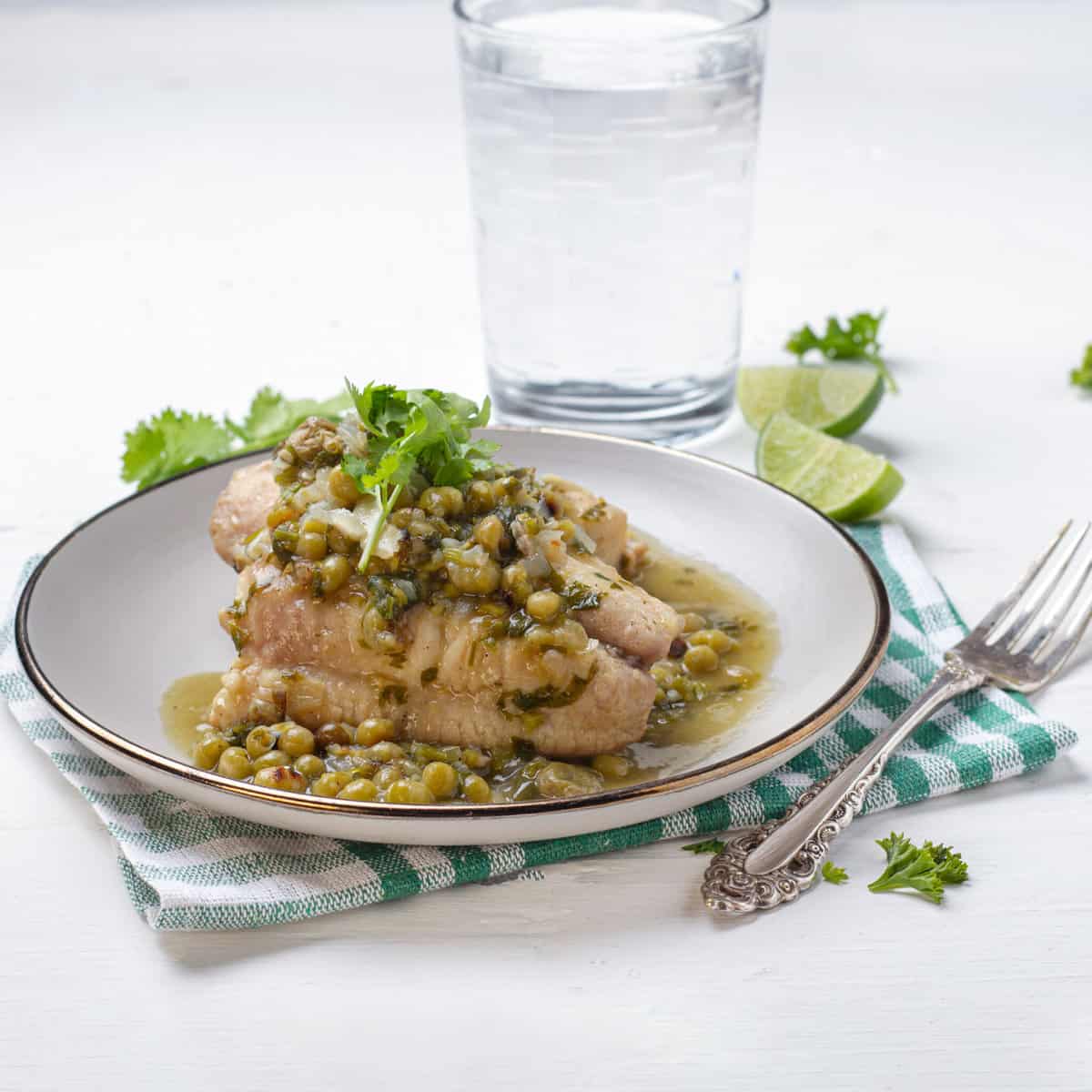 This Hake in Green Sauce Is Perfect For Date Night - Drizzle Me Skinny!