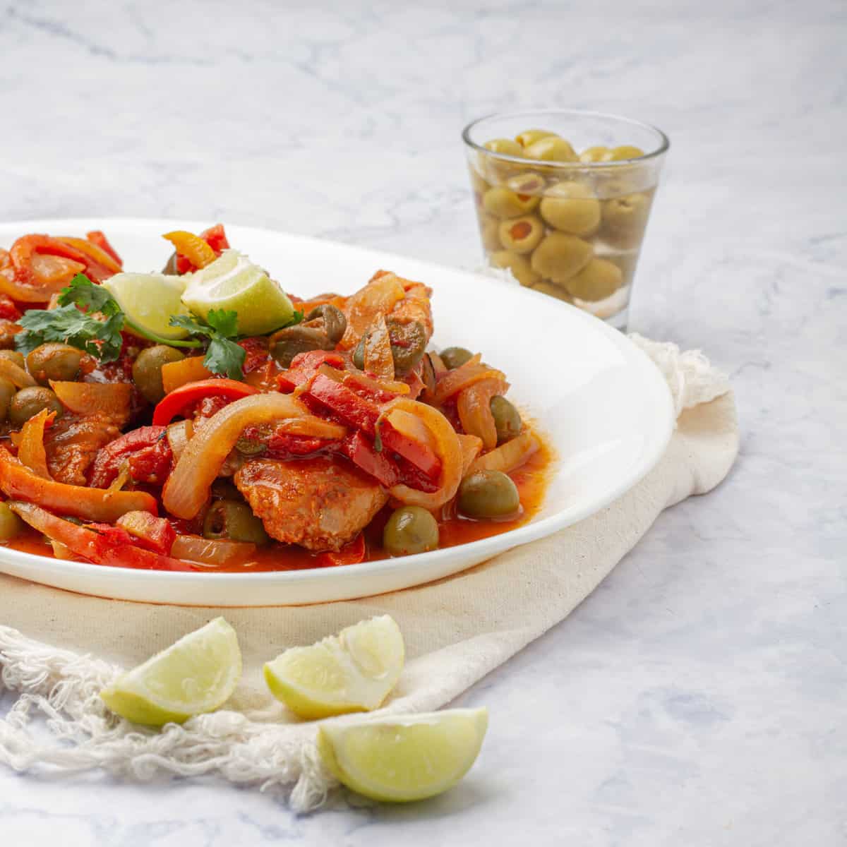 I Can't Stop Making This Veracruz Style White Fish - Drizzle Me Skinny!