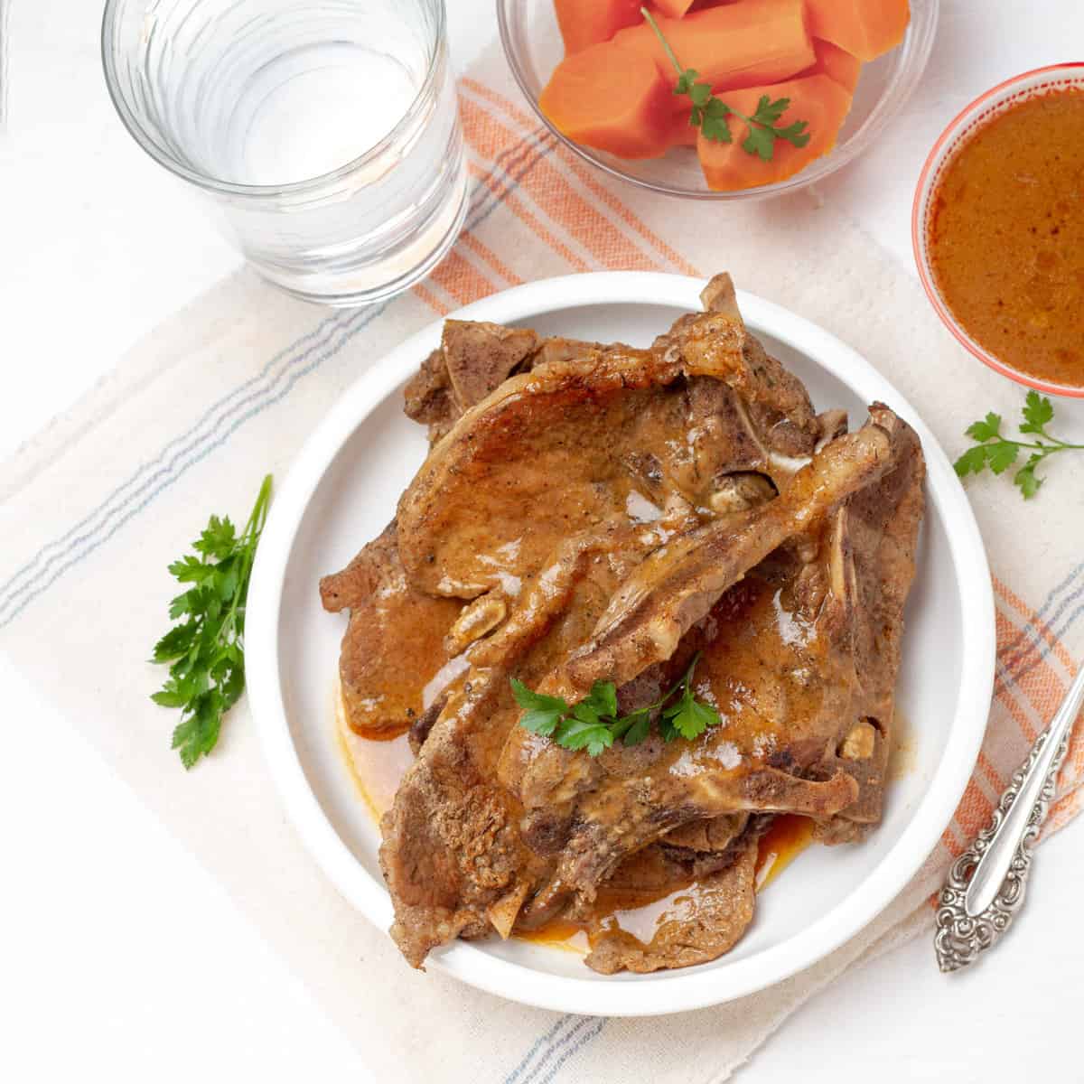 Perfectly Cooked Instant Pot Pork Chops - Drizzle Me Skinny!