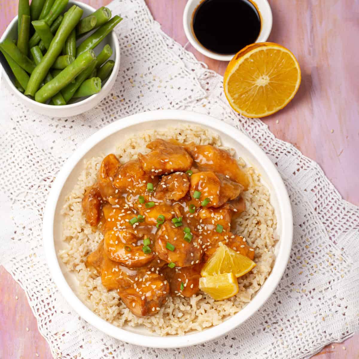 Weight Watchers Orange Chicken - Drizzle Me Skinny!