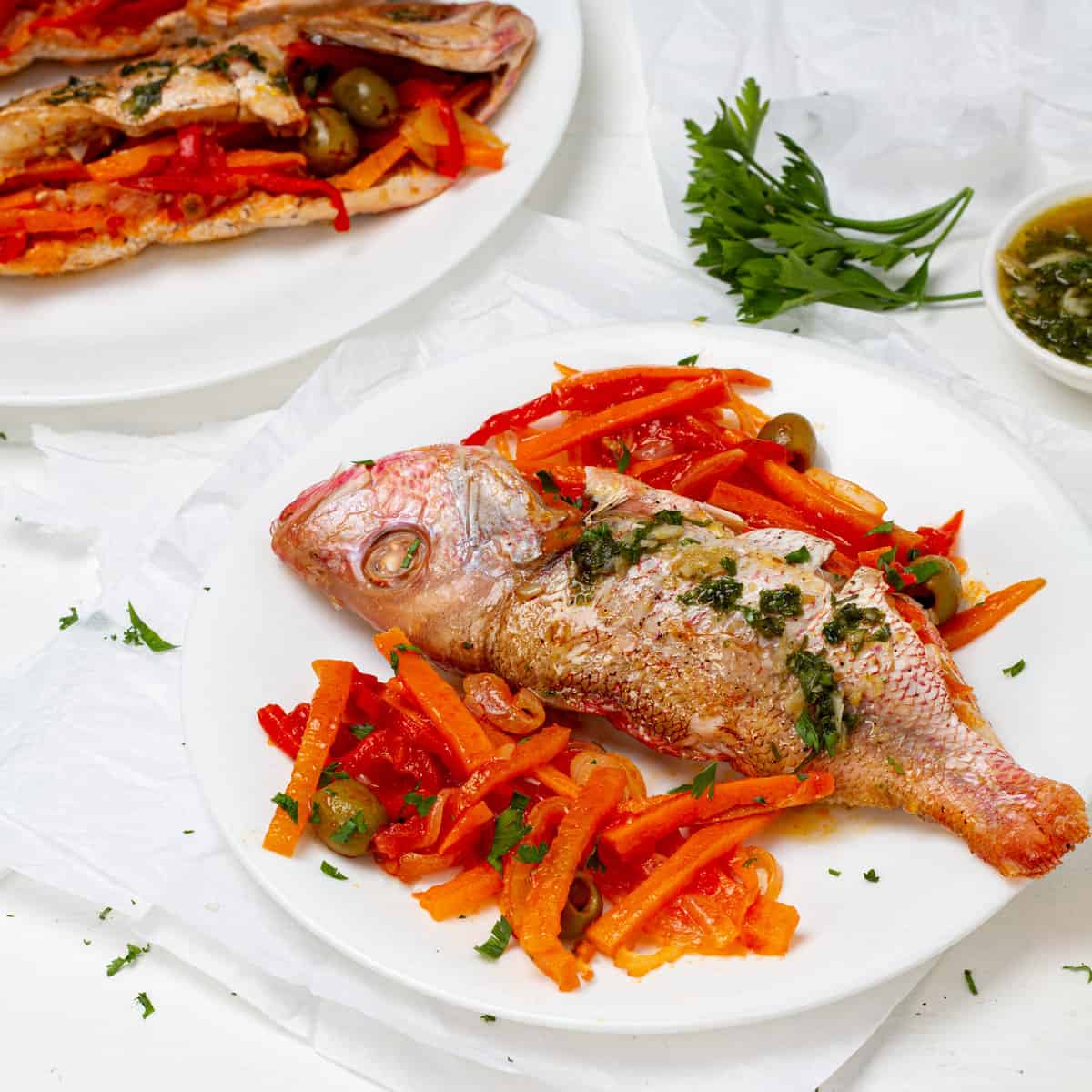 How To Prepare Stuffed Fish - Drizzle Me Skinny!