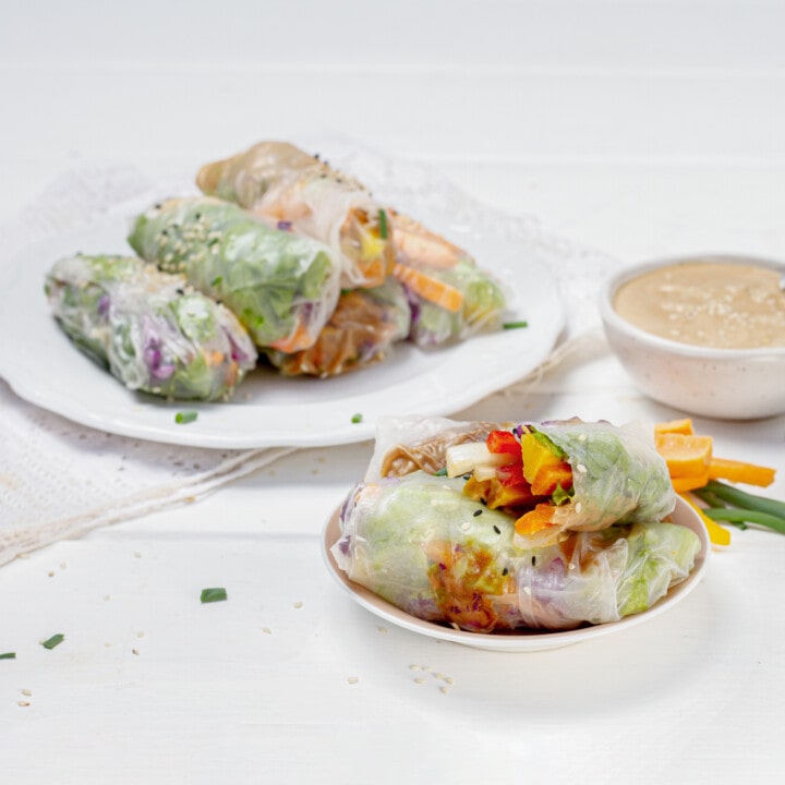 Weight Watchers Vietnamese Spring Rolls - Drizzle Me Skinny!