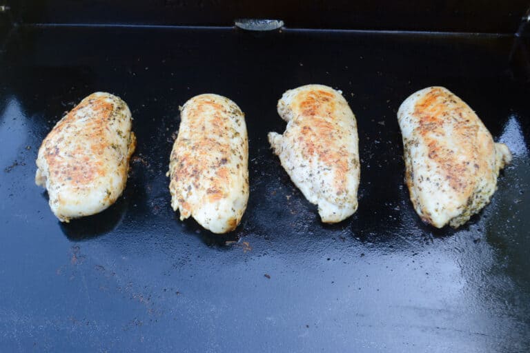 How to Cook Perfect Chicken Breasts on the Blackstone - Drizzle Me Skinny!