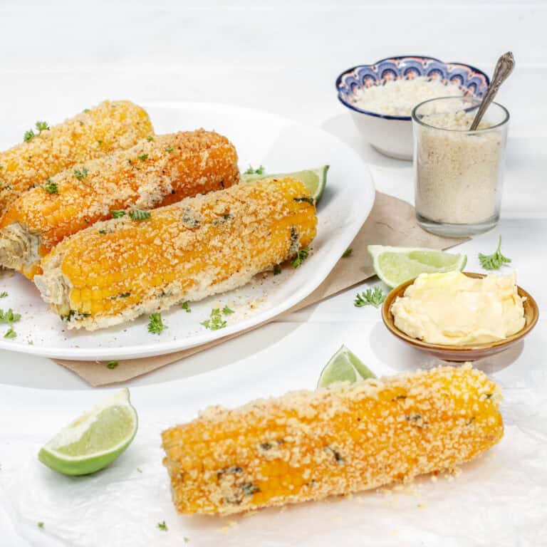 Healthy Mexican Street Corn | WW Points - Drizzle Me Skinny!