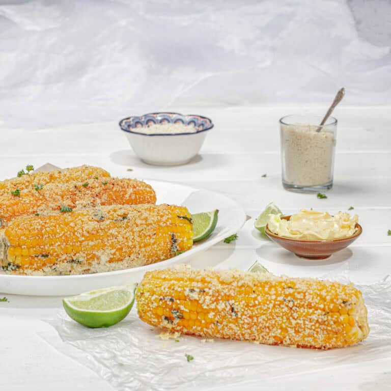Healthy Mexican Street Corn | WW Points - Drizzle Me Skinny!