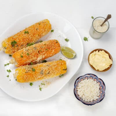 Healthy Mexican Street Corn | WW Points - Drizzle Me Skinny!