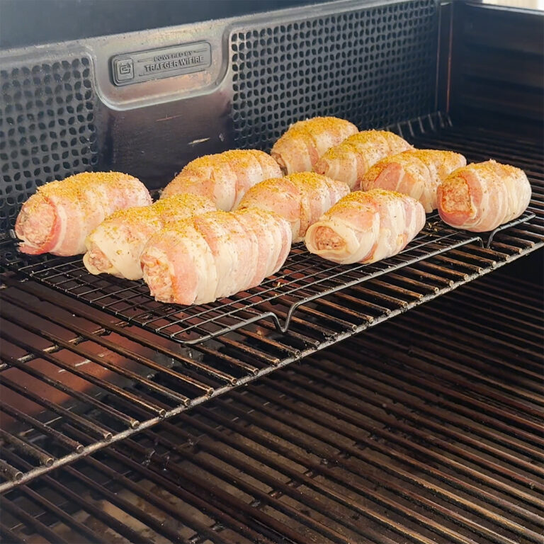 Bacon Wrapped Armadillo Eggs - Drizzle Me Skinny!