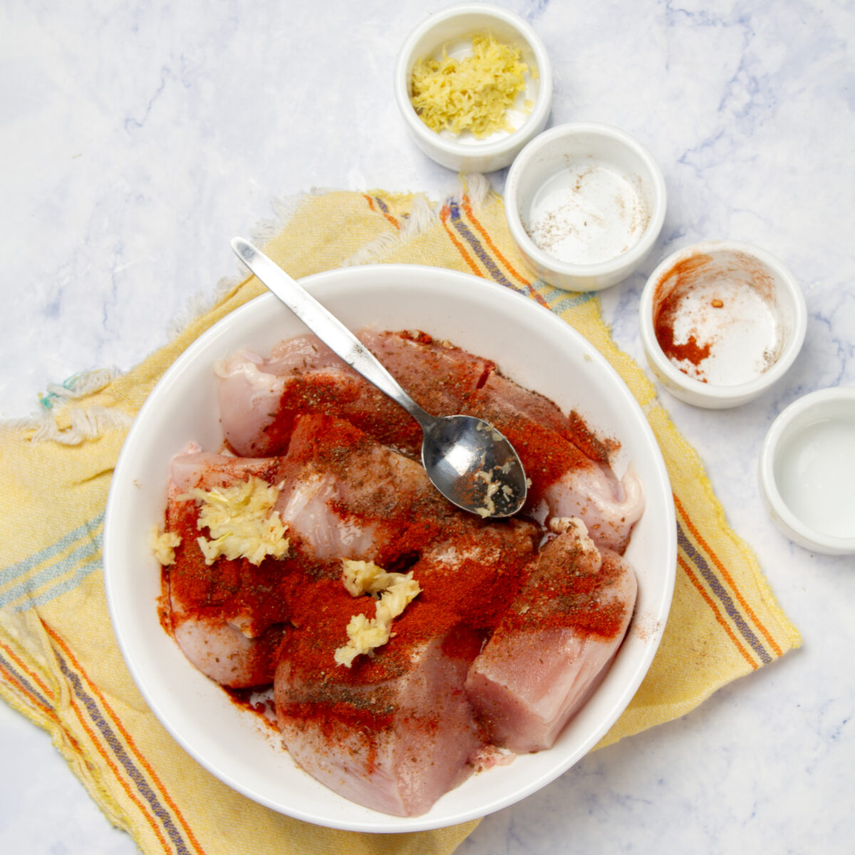 Skillet Moroccan Chicken - Drizzle Me Skinny!