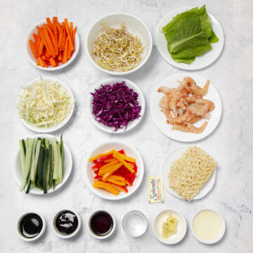 Vietnamese Spring Roll in a Bowl - Drizzle Me Skinny!