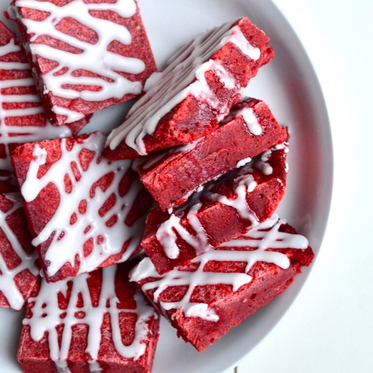 Weight Watchers Red Velvet Bars - Drizzle Me Skinny!