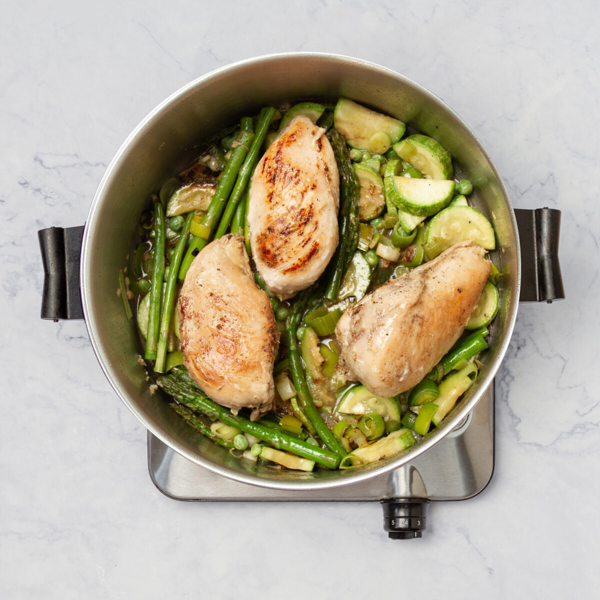 Healthy Chicken Primavera | WW Points - Drizzle Me Skinny!