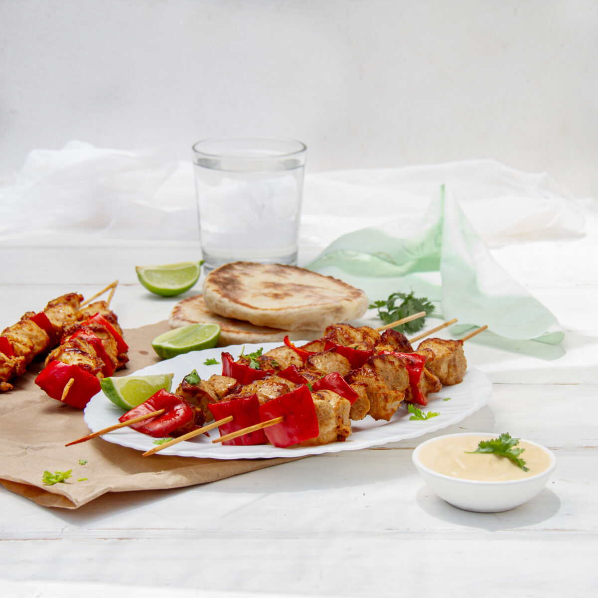 Chicken Satay Skewers - Drizzle Me Skinny!
