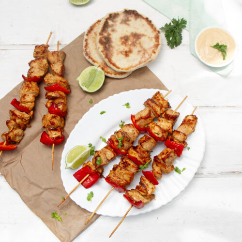 Chicken Satay Skewers - Drizzle Me Skinny!